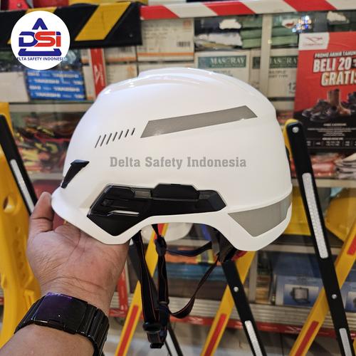 Jual Helm Safety MSA Climbing Putih Rescue Vgard H1 Lokal SNI Original ...