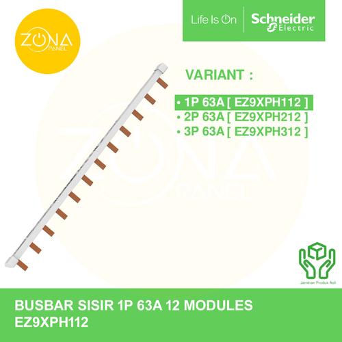 Promo BUSBAR SISIR / COMB BUSBAR SCHNEIDER 1 PHASE 1P 63A EZ9XPH112 ...