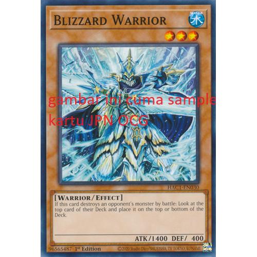 Jual Blizzard Warrior | Varian Rarity | Yugioh OCG TW01 JP006 - NORMAL - Jakarta Barat - Carttu ...