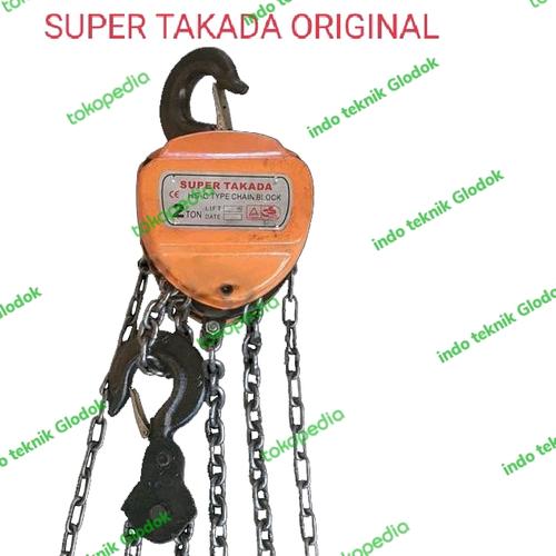 Jual CHAIN BLOCK 3 TON 5 METER HSZ-C/KATROL/TAKEL/SUPER TAKADA ...