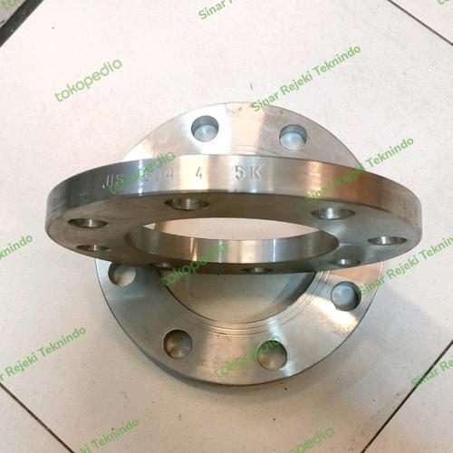 Jual Flange SS304 JIS 5K ukuran 5" inch - Flange Stainless SS 304 jis5K ...