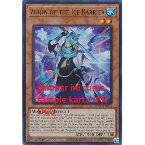 Jual Zuijin of the Ice Barrier | Rarity | Yugioh OCG TW01 JP034 - Jakarta Barat - Carttu | Tokopedia