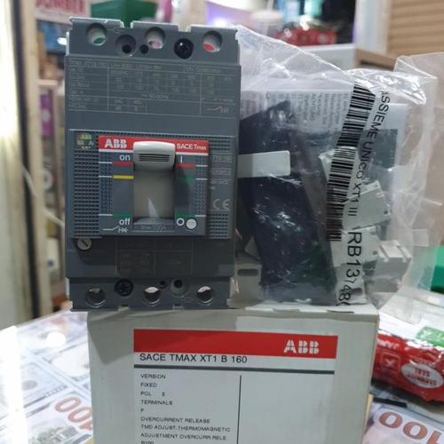 Jual New Sace Tmax Xt1 B 160 Mccb Breaker 100A 3P Abb 1Sda066807R1 ...