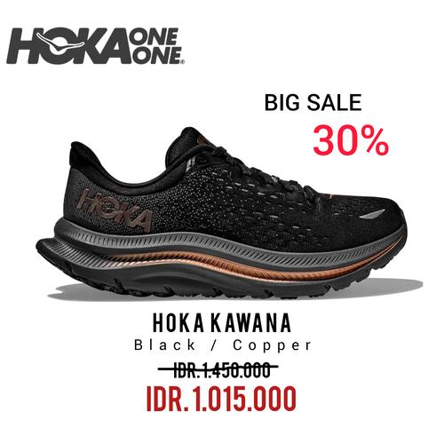 Jual HOKA KAWANA BLACK/ COPPER MEN'S 100% ORIGINAL - 44 - Jakarta ...