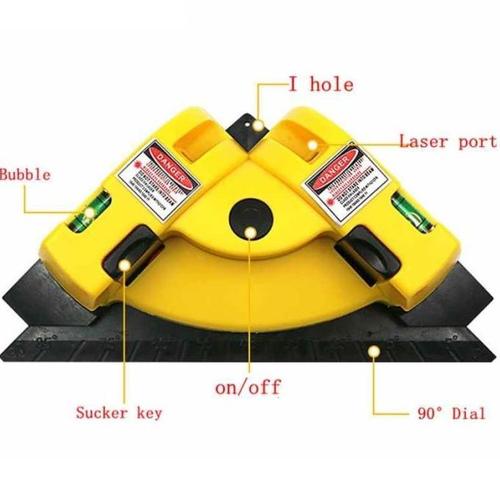 Jual DC- 01 Laser Level Square Laser Line Alat Ukur Siku Kelurusan ...