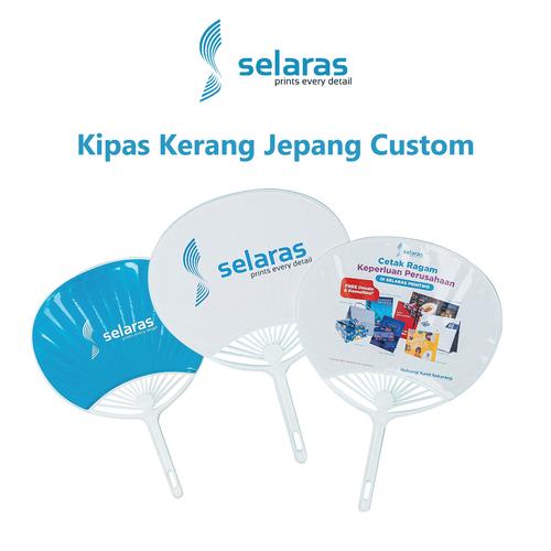 Jual Kipas Kerang Jepang Custom Souvenir Kampanye Promosi Selaras ...