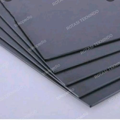 Jual Plat PVC Abu - Abu 10mm x 10cm x 20cm / Plat PVC Grey Lembaran ...