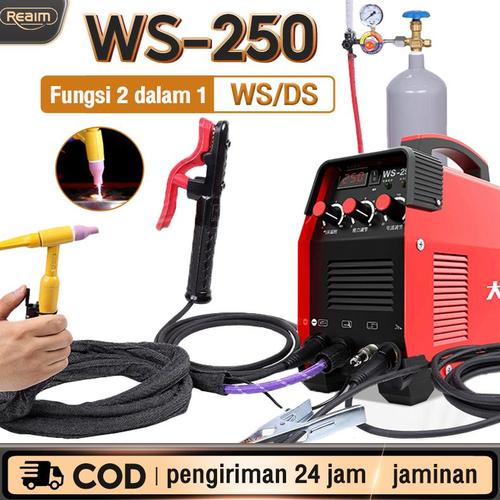 Jual NEW REAIM Mesin Las TIG-250 160A Mesin pengelasan IGBT Mesin trafo las - MIG-250 - Kota ...