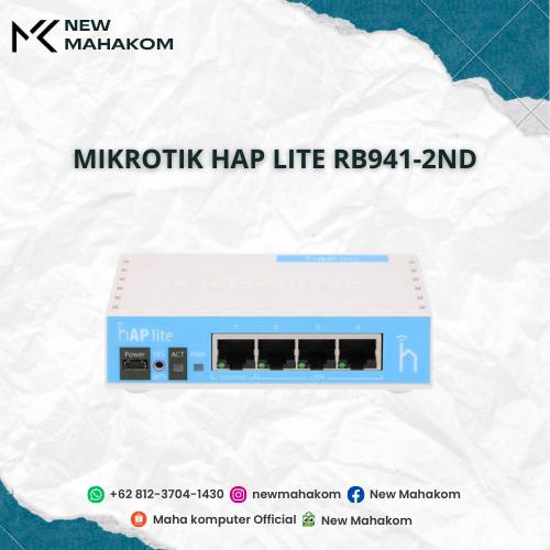 Jual MIKROTIK HAP LITE RB941-2ND - Kab. Banyuwangi - MAHARAYA STORE ...