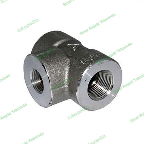 Jual Reducer Tee Besi Class 3000 1" x 1/2" inch / Vlok Tee A105 NPT ...