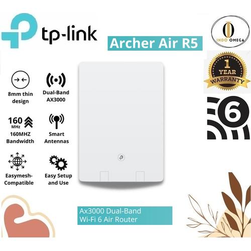 Jual TPLink Archer Air R5 AX3000 Dual-Band Gigabit Wi-Fi 6 Air Router ...