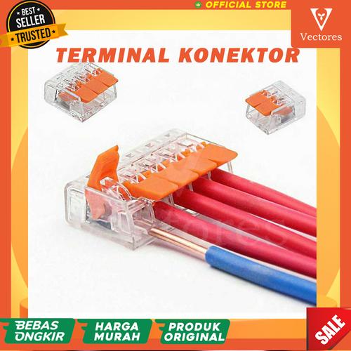 Jual Terminal Blok Konektor Box Electrical Wire Listrik Lever - Jakarta ...