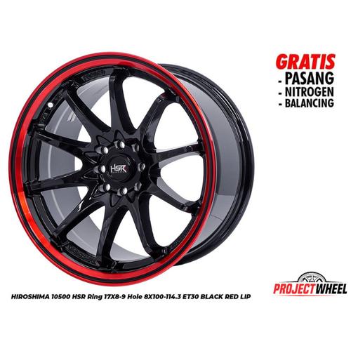 Jual velg hsr racing hiroshima ring 17 tapak lebar yaris jazz avanza - Jakarta Timur - HSR WHEEL ...