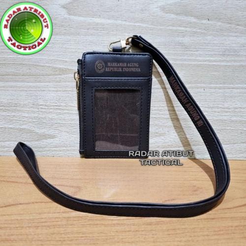 Jual ID Card Holder Lanyard Name Tag Model Resleting Logo MAHKAMAH ...