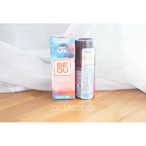 Jual Salt Bequ Lights Strawberry Honeydew 12mg 30ml Saltnic Beku Mint ...