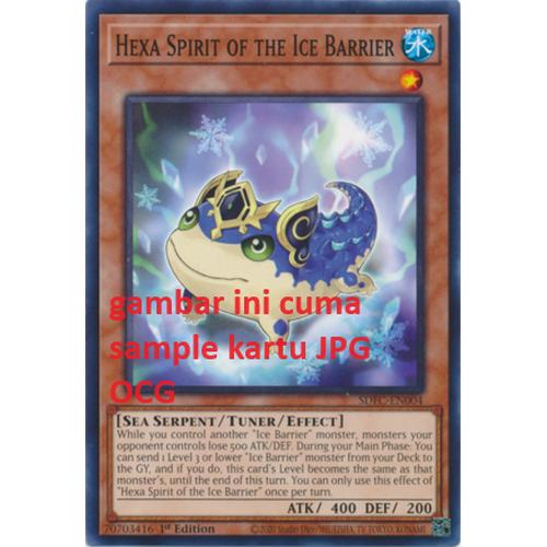 Jual Hexa Spirit of the Ice Barrier | Rarity | Yugioh OCG TW01 JP033 - Jakarta Barat - Carttu ...