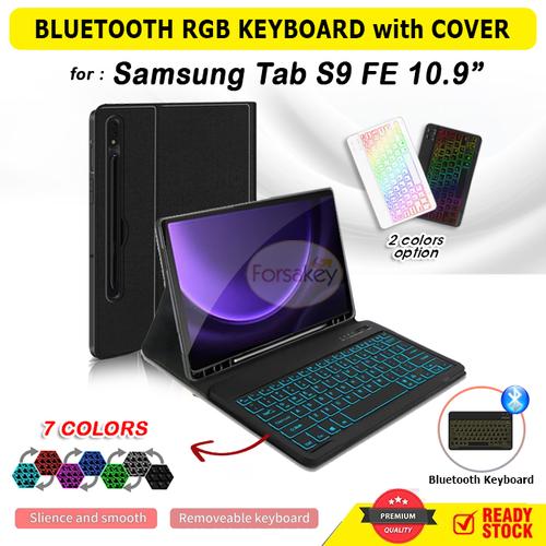 Jual Samsung Galaxy Tab S9 FE 10.9 Inch 5g Keyboard Backlight Backlit ...