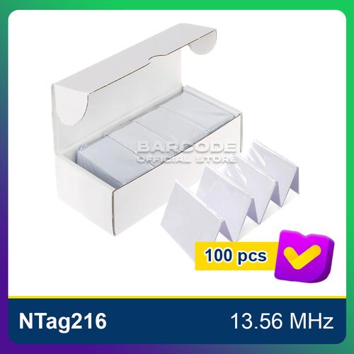 Promo 1 Pack Kartu RFID NFC NTag216 13.56 MHz PVC Card 888 byte Programmable Cicil 0% 3x ...