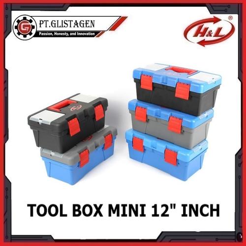 Jual Tool Box 12" Inch Mini Toolbox Kotak Obeng Perkakas Tool Kit Set HL - ABU BIRU - Kota ...