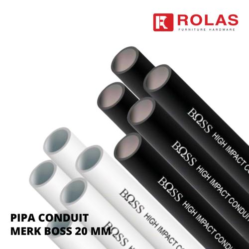 Jual PIPA CONDUIT BOSS 20MM / PIPA PUTIH / PIPA HITAM - Hitam - Kota ...