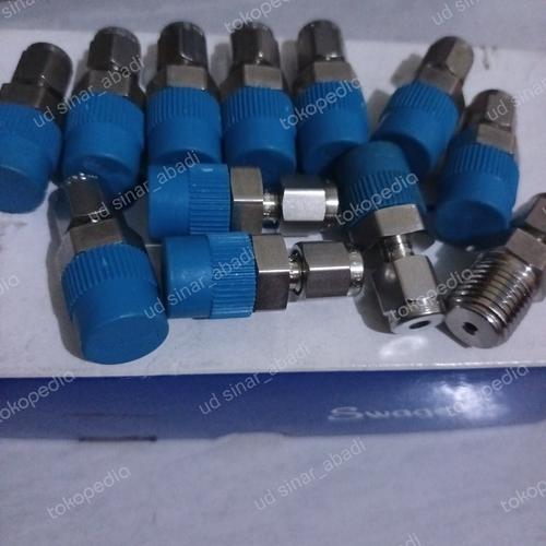 Jual male connector 1/8 od x 1/4 npt ss316 swagelok - Kota Cilegon - ud sinar_abadi | Tokopedia