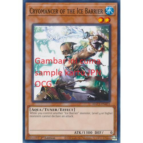 Jual Cryomancer of the Ice Barrier | Varian Rarity | Yugioh OCG TW01 ...