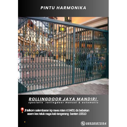 Jual Pemasangan Pintu Harmonika Rolling door - Kab. Tangerang ...