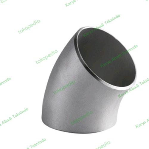 Jual Elbow las 45 derajat SS304 Sch40 ukuran 3/4"inch / Stainless Steel - Jakarta Barat - Karya ...