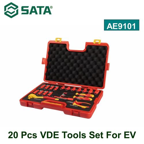 Jual Tool Kit Set Listrik 20 Pcs - AE9101 VDE Tools Set For EV Sata ...