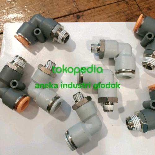 Jual fitting pneumatic model elbow 08-03 - Jakarta Barat - aneka industri glodok | Tokopedia