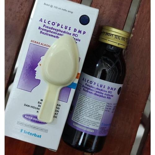 Jual Alco Plus DMP 100 ML / Obat batuk disertai bersin-bersin / Hidung ...