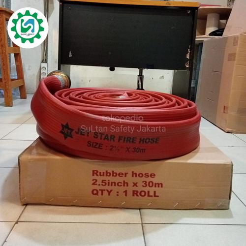 Jual SELANG PEMADAM 2,5 INCH X 30 METER FIRE HOSE RUBBER JET STAR - Jakarta Barat - SuLtan ...