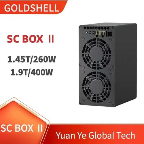 Jual Baru Dalam Persediaan Goldshell SC BOX 2 Miner SiaCoin Miner ...