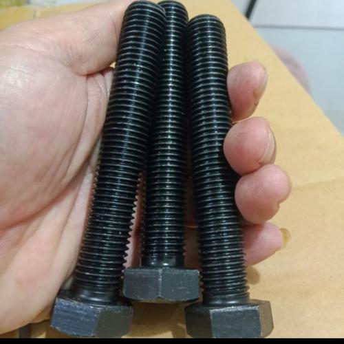 Jual Baut Baja 8.8 M20 x 50 mm + mur +ring plat + ring per fulldrat ...