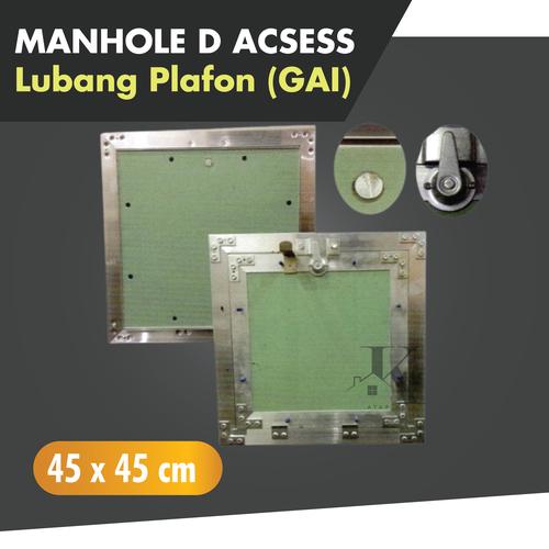 Jual manhole / mainhole 450 x 450 mm / Lobang Plafon Gypsum 12 mm ...