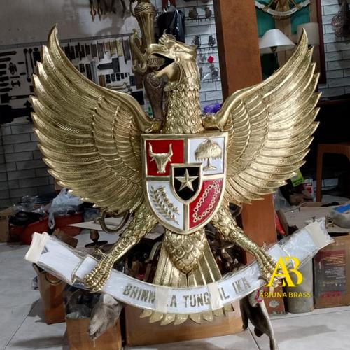Jual Hiasan Dinding Garuda Pancasila 1945 Kuningan Antik Tembaga 1 ...