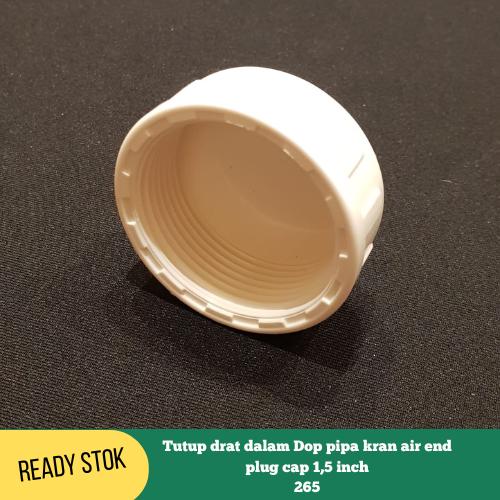 Jual Tutup drat dalam Dop pipa kran air end plug cap 1,5 inch 265 ...