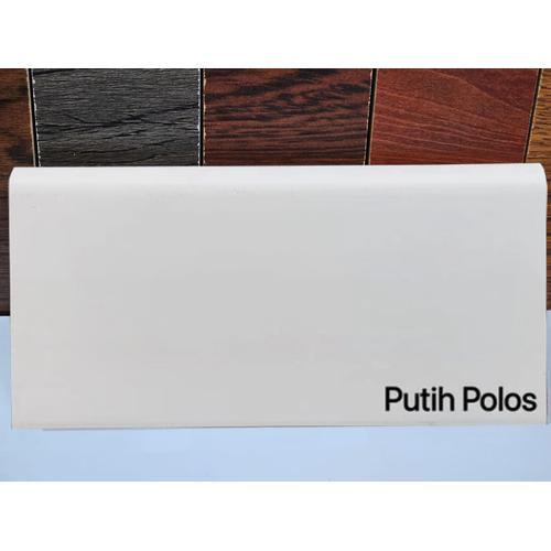 Jual LIST PLIN LANTAI PVC UKURAN 8CM | LIST SKIRTING LANTAI KAYU 8CM ...