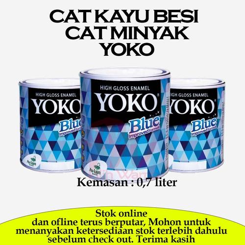 Jual CAT MINYAK / CAT KAYU BESI / CAT KAYU / CAT BESI YOKO 0,7L - Kota ...