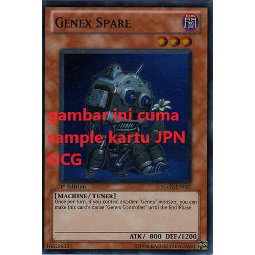 Jual Genex Spare | Varian Rarity | Yugioh OCG TW01 JP062 - Jakarta ...