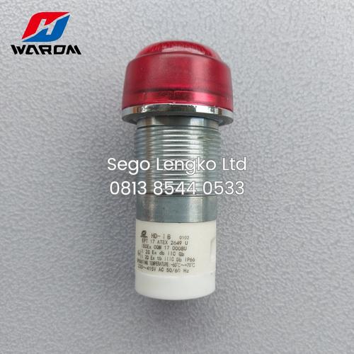 Jual Pilot Lamp Indicator Lamp Red Explosion Proof HD Series 40041A ...