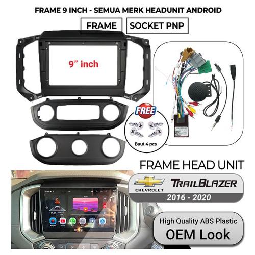 Jual Frame Head Unit Android Chevrolet Trailblazer 9” inch 2016-2020 ...