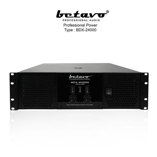 Jual POWER AMPLIFIER BETAVO BDX24000 / BDX 24000 ORIGINAL - Jakarta ...