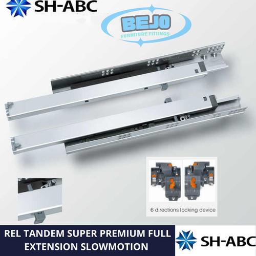 Jual Rel Tandem Premium Double Extension Slowmotion Kualitas Eropa - 40 ...