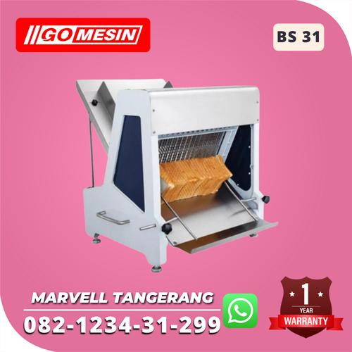 Jual MESIN PEMOTONG ROTI TAWAR OTOMATIS GOMESIN BS 31 / BREAD SLICER ...