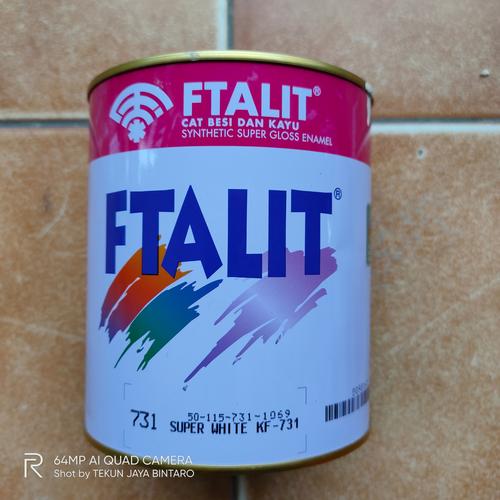Jual Cat Ftalit 208 Kansai Red 1kg Cat Kayu Besi Solvent Kilap - Kota ...