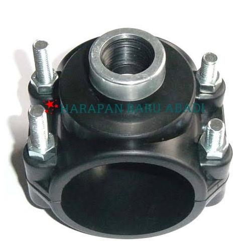 Jual Clamp Saddle HDPE 90mm x 1/2" inch / Klem Sadle Pipa HDPE - Jakarta Barat - Harapan Baru ...