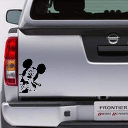 Jual CUTTING STICKER MICKEY MOUSE STIKER MICKEY MOUSE BAGASI MOBIL LUCU ...