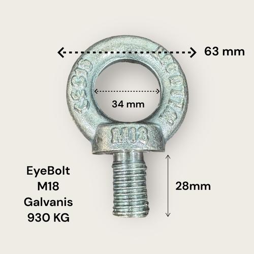 Jual EyeBolt M18 / Mata baut 18mm / Eye Bolt M18 - Jakarta Utara - ATJ ...