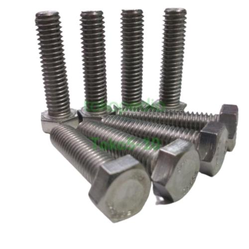 Jual Baut Mur m 10 x 20mm Stainless Baut M10 x 20mm THE - Kota Bandung ...